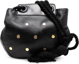 Loewe Hobo Bags - Studded Leather Drawstring Crossbody - Gr. unisize - in Schwarz - für Damen