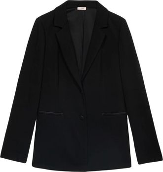 Oltre Damen, Jacken, Schwarzk, SGröße