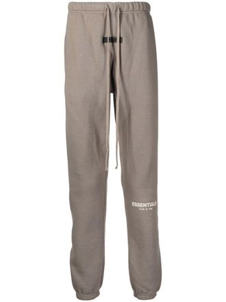 Fear of God Jogginghose mit Logo-Print - Braun