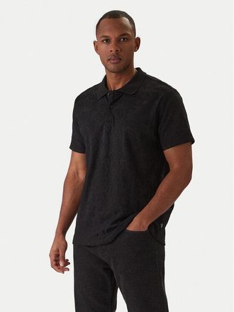 Guess Poloshirt M6RP25 KCFE2 Schwarz Regular Fit