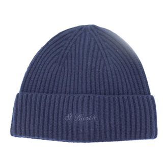 MC2 Saint Barth Gerippte Winterm&uuml;tze - - Accessories - Damen - Blau - ONE SIZE