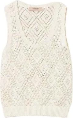 Twinset Femme, Pulls, Beige, Taille: 46 FR Top
