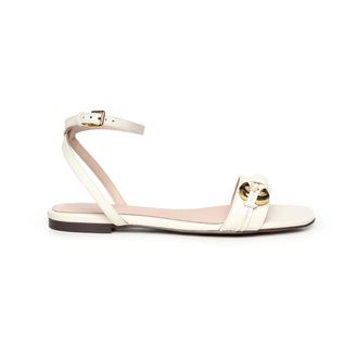 Coccinelle Femme, Chaussures, Blanc, Taille: 38 EU Sandales Plates