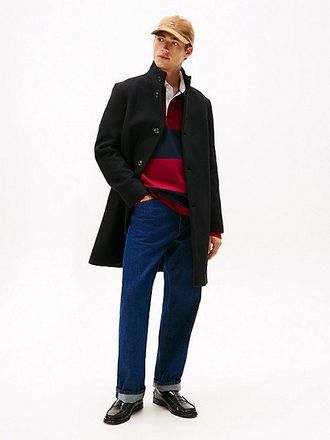 Tommy Hilfiger Manteau Smart Casual en laine mélangée