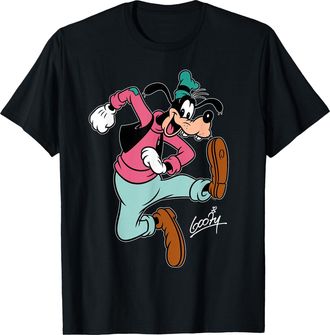 Disney Goofy Retro Character Silly Pose Trip Matching T-Shirt