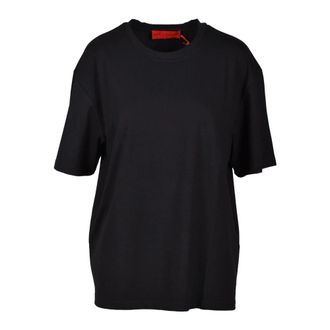 Wild Cashmere Weiches Baumwoll-T-Shirt - - Tops - Damen - Schwarzk - XS