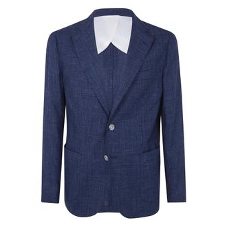 Barba Homme, Costumes, Bleu, Taille: 2XL Bactive Mono Jacket