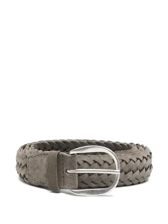 Orciani ceinture Suede Plot - Gris