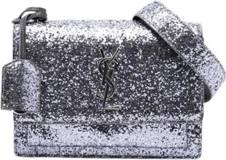 Saint Laurent Pre-owned The Sunset Shoulder Bag - Femme - Pre-owned - Gris - Taille: ONE Size