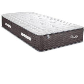 Bellecour Bellecour - literie Ensemble privilege 90x190 cm Matelas Ressorts ensachés + Protège matelas anti punaise