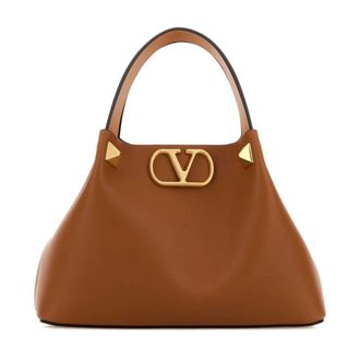 Valentino Garavani VLogo Signature Small Bag - - Bags - Damen - Braun - ONE SIZE