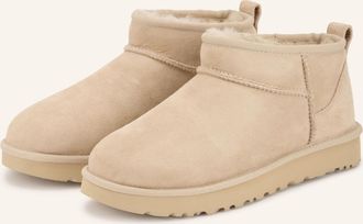 UGG Boots Classic Ultra Mini weiss