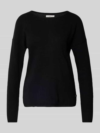 Fynch-Hatton Strickpullover aus reinem Kaschmir mit Rundhalsausschnitt