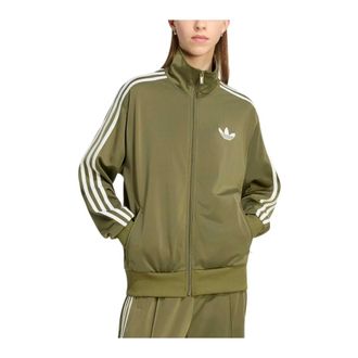 adidas Femme, Sport, Vert, Taille: 42 FR Firebird Track Top Loose