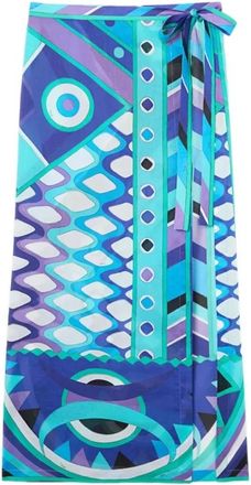 Pucci Femme, Jupes, Multicolore, Taille: 38 FR Maxi Skirt