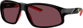 Ferrari Homme, Accessoires, Noir, Taille: 64 MM Fz6016U Lunettes de soleil