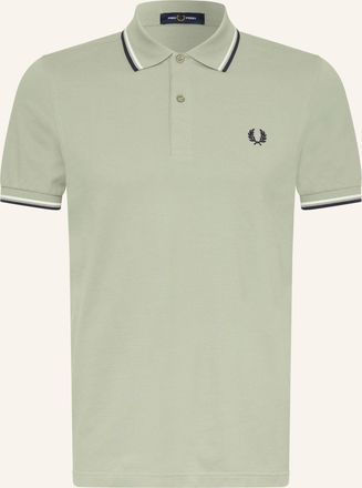 Fred Perry Piqu&eacute;-Poloshirt gruen