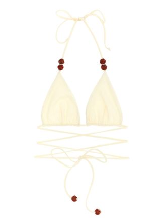 Magda Butrym Re 26 Bikini Top - Cream