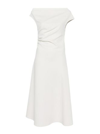 P.A.R.O.S.H. P. A.R. O.S. H. Robe Au Genou - Cr&egrave;me