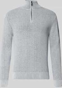 Tom Tailor Regular Fit Troyer aus Baumwoll-Mix