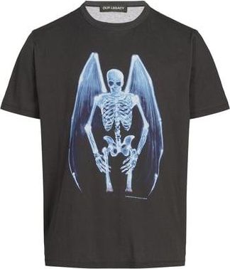 Our Legacy T-shirt imprim&eacute; New Box Fallen Angel en coton