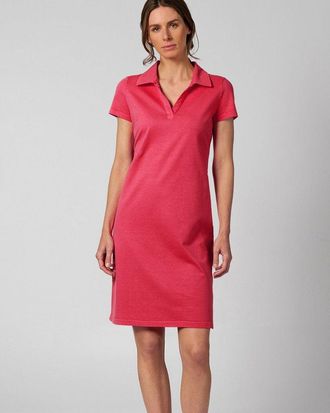 Hempage Sommerkleid Zeitloses Sommerkleid mit Liegekragen Hanf/Biobaumwolle Normal Fit