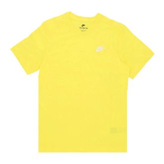 Nike Homme, Tops, Jaune, Taille: XL T-shirt Nike Club Tee Opti Jaune