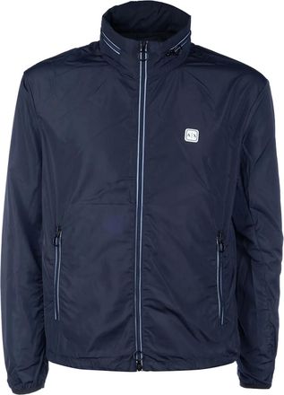 A|X Armani Exchange Jacke mit Paspelierung - Blau