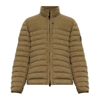 Stone Island Seamless Tunnel Nylon Down-TC Jacke - - Jackets - Herren - Gr&uuml;n - 3XL
