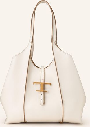 Tod's Tods Shopper T Timeless Small Mit Pouch weiss