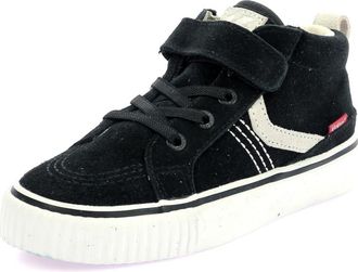Kickers Unisex Kinder Kickslida Sneaker, Schwarz, 38 EU