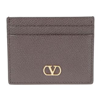 Valentino Garavani VLogo Signature Kartenetui - - Accessories - Damen - Braun - ONE SIZE