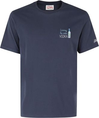 MC2 Saint Barth Homme, Tops, Bleu, Taille: XL T-shirt Portofino