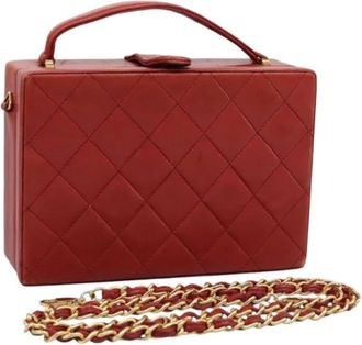Chanel Sac &agrave; main Vintage Pre-owned - Femme - Pre-owned - Rouge - Taille: ONE Size