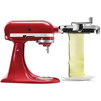 KitchenAid Accessoire Coupe lanières de Fruits et Légumes - 5KSMSCA - Pièce Détachée pour KitchenAid Robot Pâtissier - Pour les Recettes Japonais
