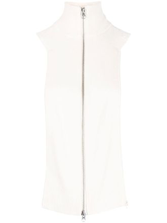 Veronica Beard haut en cachemire à col montant - Tons neutres