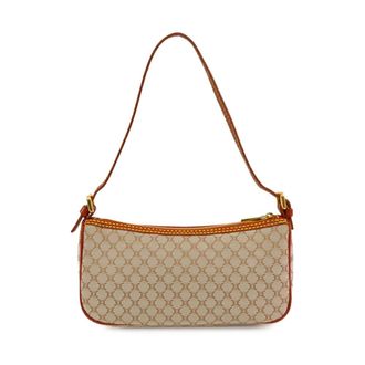 Celine Pre-owned Sac Accessoires Imprim&eacute; Toile Enduite avec Fermeture - Femme - Pre-owned - Brun - Taille: ONE Size