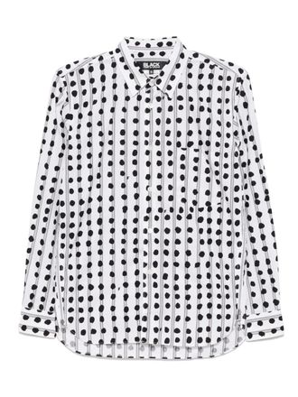 Comme Des Garçons Filip Pagowski Hemd - Weiß