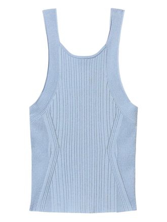 Twin-Set débardeur en maille - Bleu