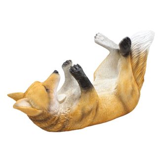 Cabilock Kreatives Weinregal Wolf Design aus Resin Dekorativer Weinflaschenhalter für Wohnzimmer und Küche Platzsparender Weinständer in Orange Stilvolle Weina