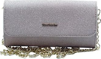 Nero Giardini E343007DE Microglitter rose Pochette bandoulière élégante cérémonie femme brillant, rose, Taille unique