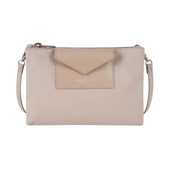 Lancaster Smart Kba Double Clutch - Femme - Sacs - Beige - Taille: ONE Size