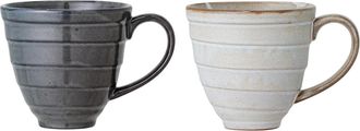 Bloomingville Tasse Masame en gr&egrave;s - Set de 2 Bloomingville