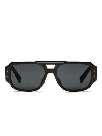Dolce & Gabbana Eyewear DNA Pilotenbrille - Schwarz