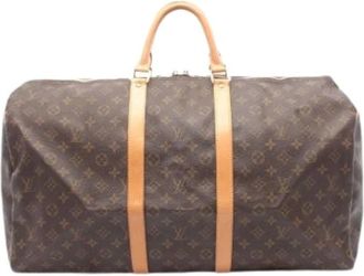 Louis Vuitton unisex, Pre-owned, Brun, Taille: ONE Size Sac Week-end en Toile Pre-owned