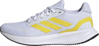 adidas Damen RUNFALCON 5 Running Shoes Laufschuhe, Cloud White/Yellow/Core Black, 43 1/3 EU