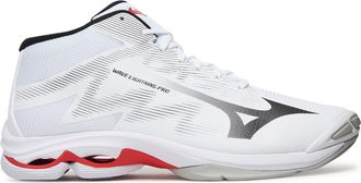 Mizuno Hallenschuhe Mizuno Wave Lightning Pro Mid V1GA2665 59 Wei&szlig;
