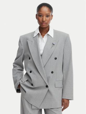 HUGO BOSS Sakko Antegi 50554018 Grau Relaxed Fit
