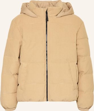 Garcia Garcia Steppjacke Aus Cord beige