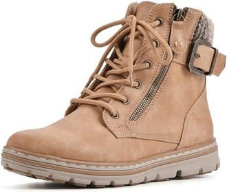 White Mountain Shoes Kelsie Bottines à lacets style randonnée pour femme, Blé/tissu, 40-41 EU